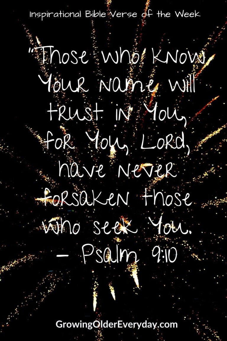 Those Who Know Your Name - Growing Older Everyday