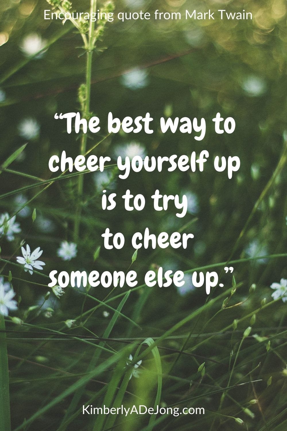 The Best Way to Cheer - Growing Older Everyday